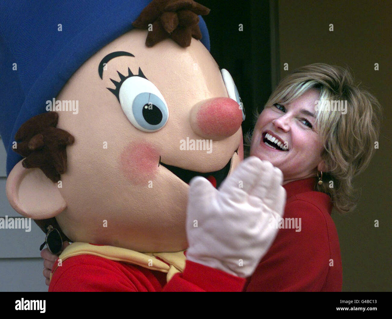 Television Presenter Anthea Turner comes cheek to cheek with a life ...