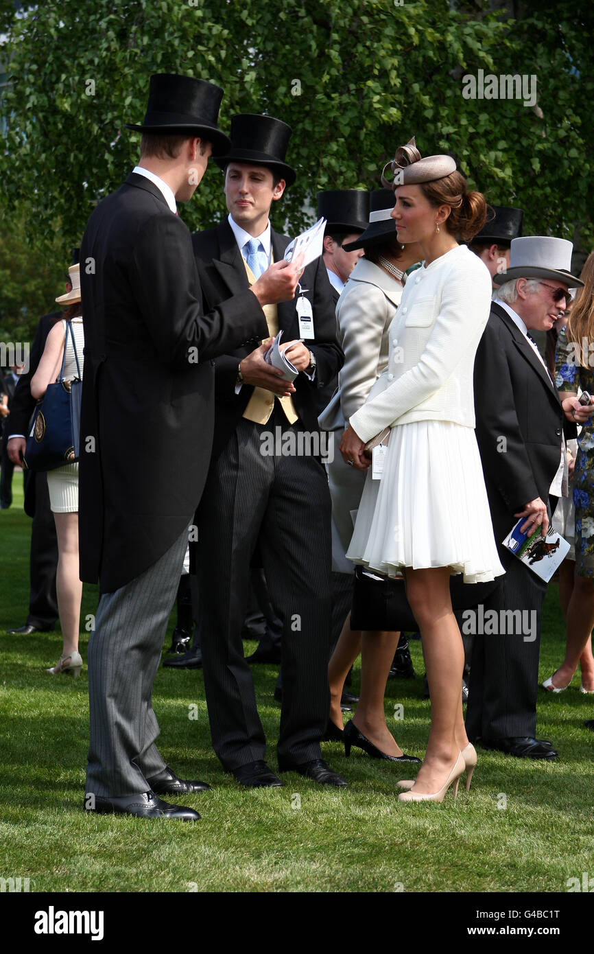 The Duke and Duchess of Cambridge chat with Jake Warren, the son of The ...