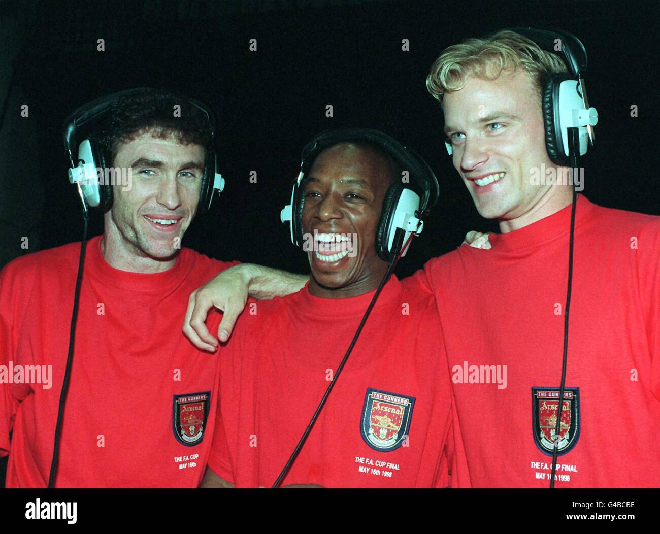 Arsenal/Cup anthem 2 Stock Photo - Alamy