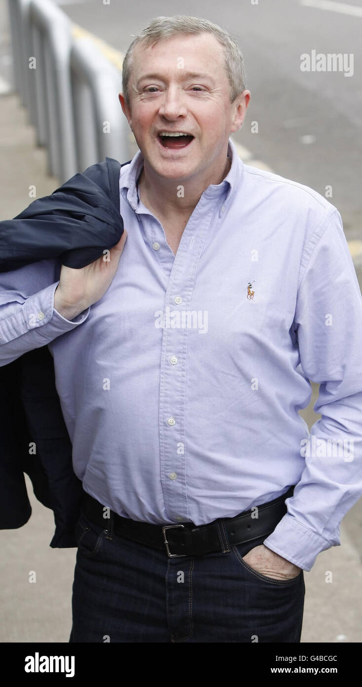 Judge Louis Walsh arrives at the SECC in Glasgow, Scotland ahead of the ...
