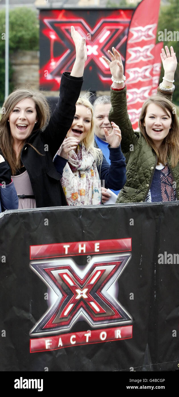 X Factor auditions - Glasgow Stock Photo - Alamy