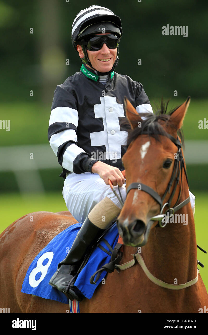 Horse Racing - TFI Friday - Nottingham Racecourse. Martin Lane, jockey ...