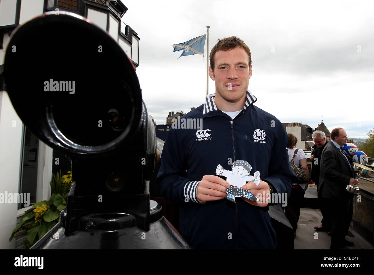 Scotland's Scott Riddell during the International 7s Photocall at the ...
