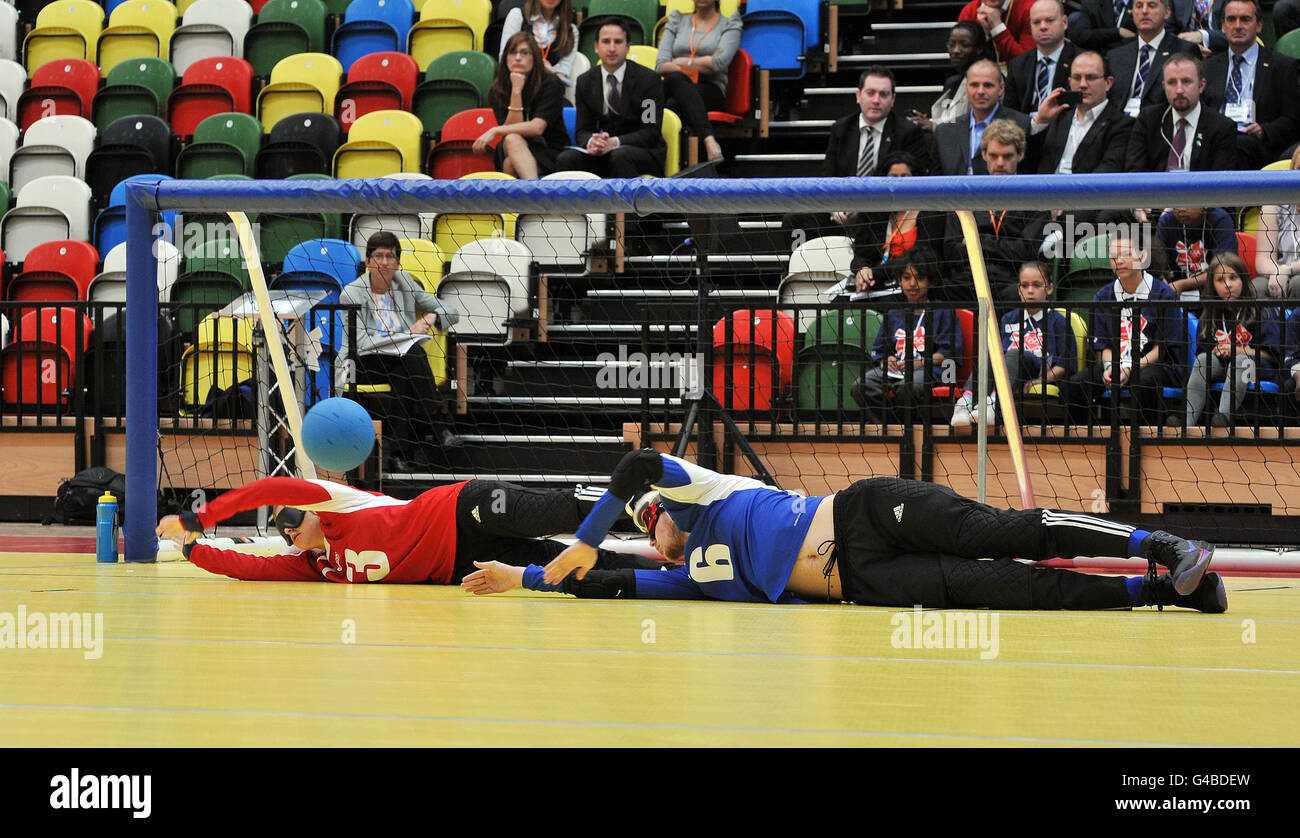 Goalball goal hi-res stock photography and images - Alamy