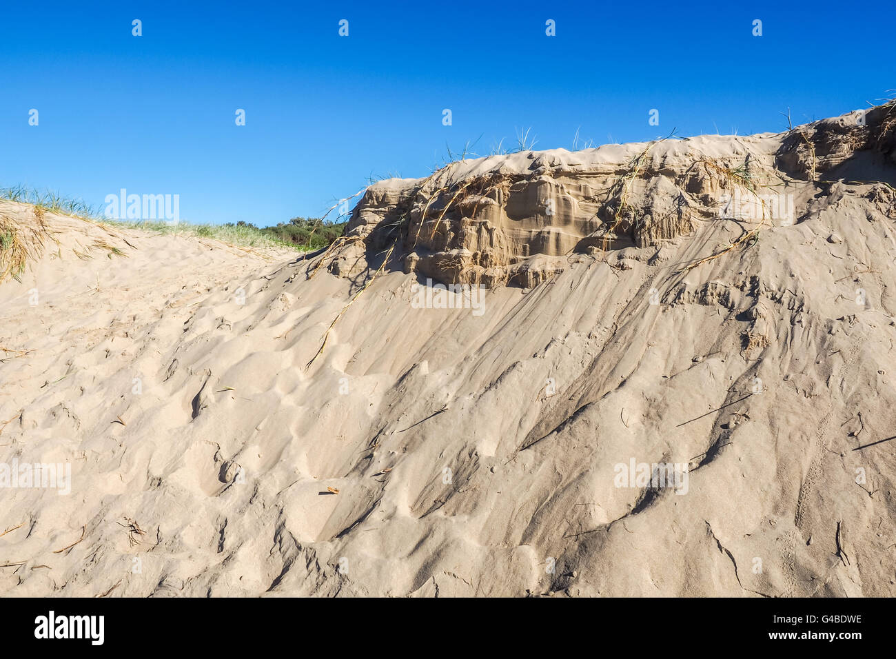 Sand Dune Erosion Stock Photo - Alamy