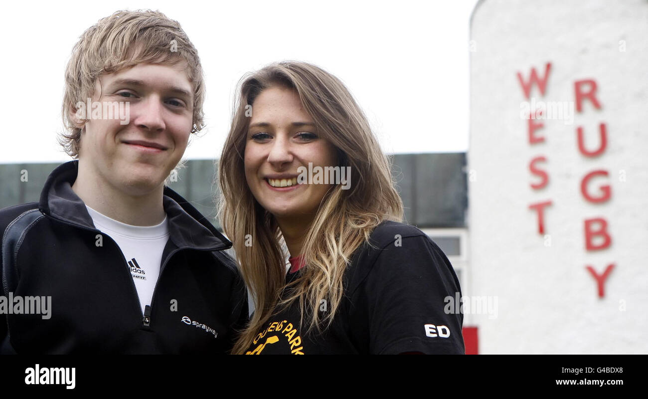 Connor docherty finished the west highland way walk hi-res stock ...
