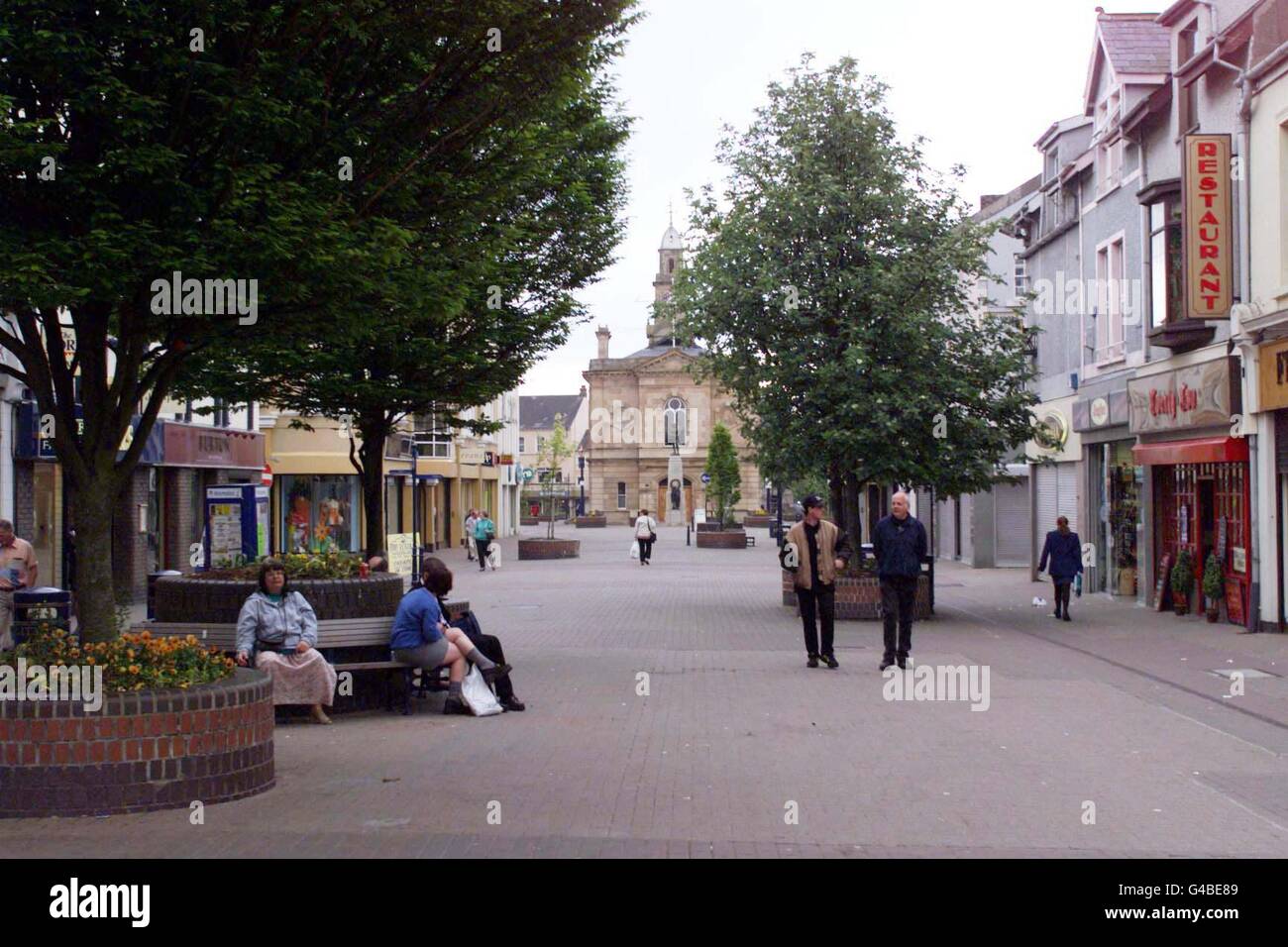 High street in coleraine hi-res stock photography and images - Alamy