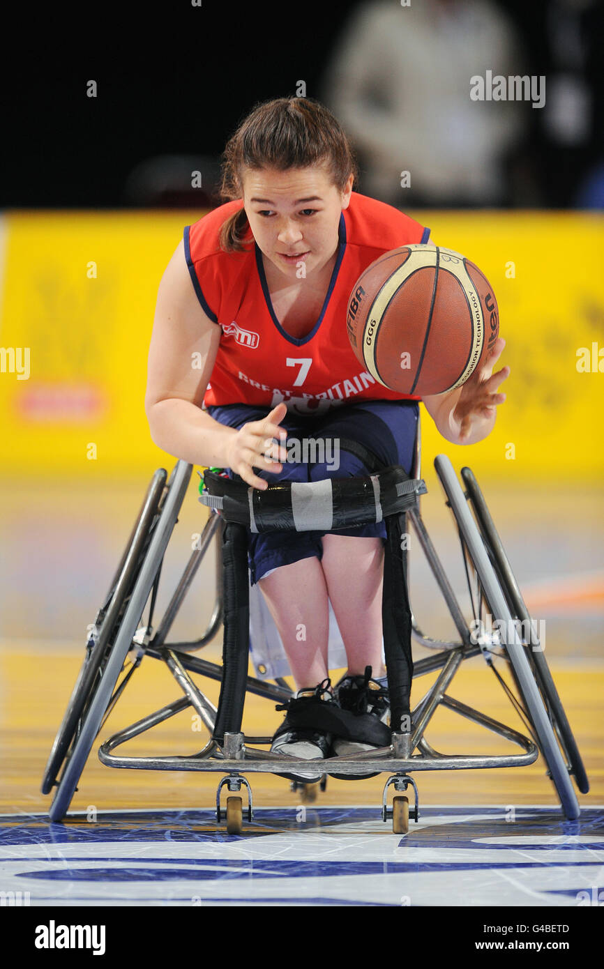Paralympics bt paralympic world cup day four manchester hi-res stock ...