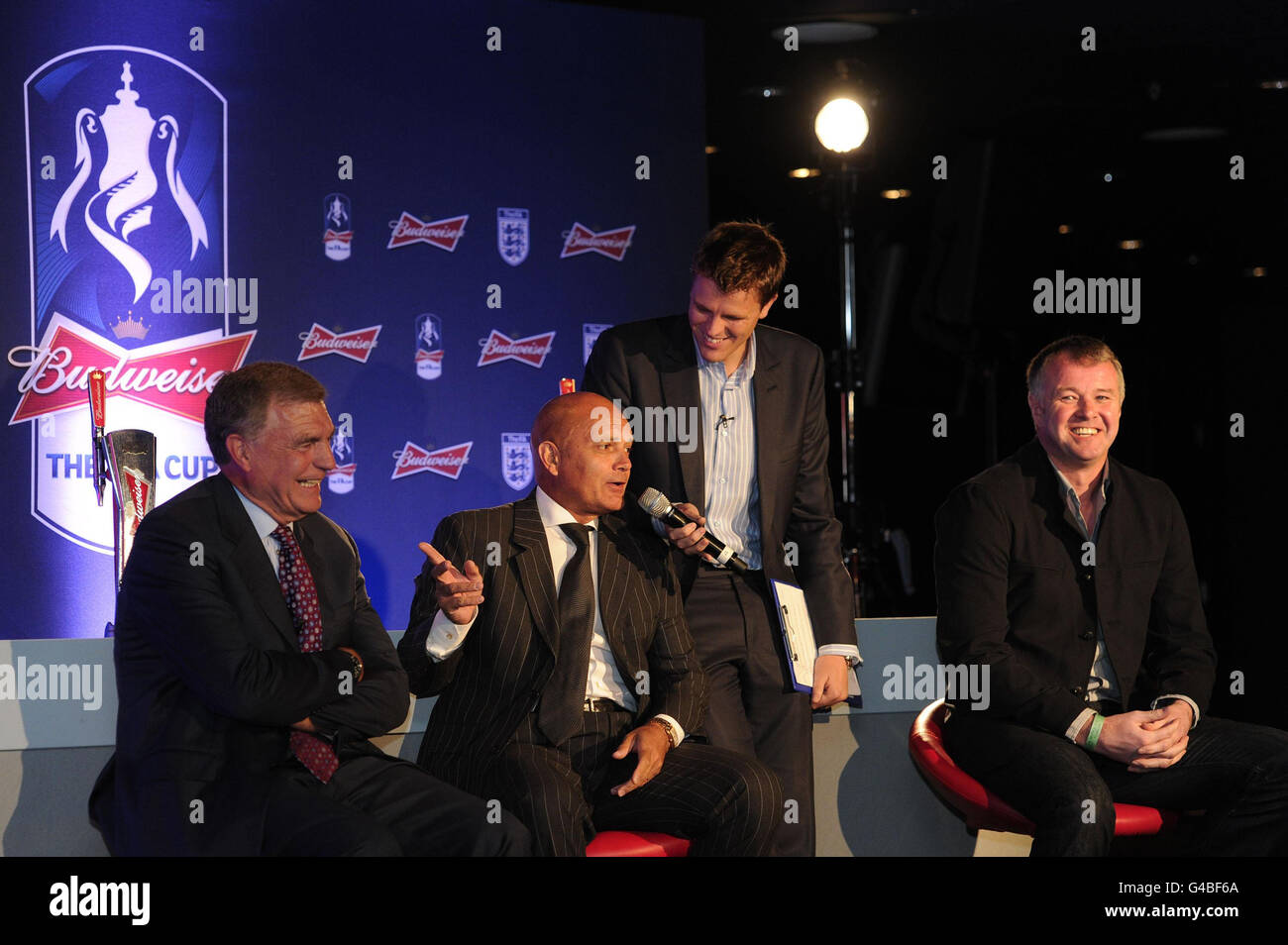 Fa cup lead partnership announcement hi-res stock photography and ...