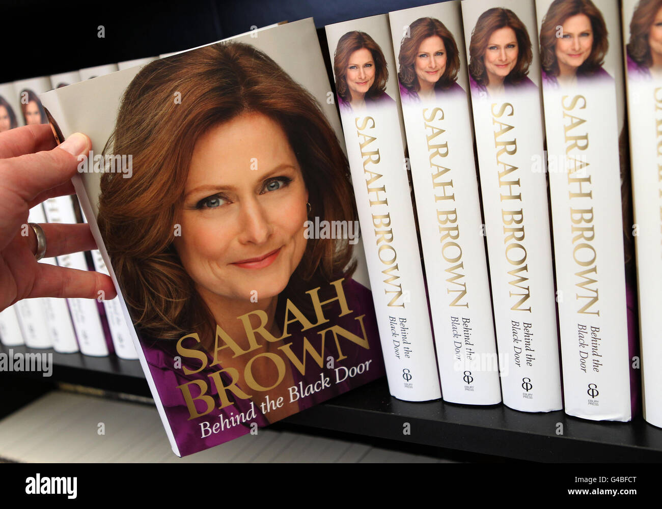 Sarah brown wife prime minister brown launches new book entitled hi-res stock photography and ...