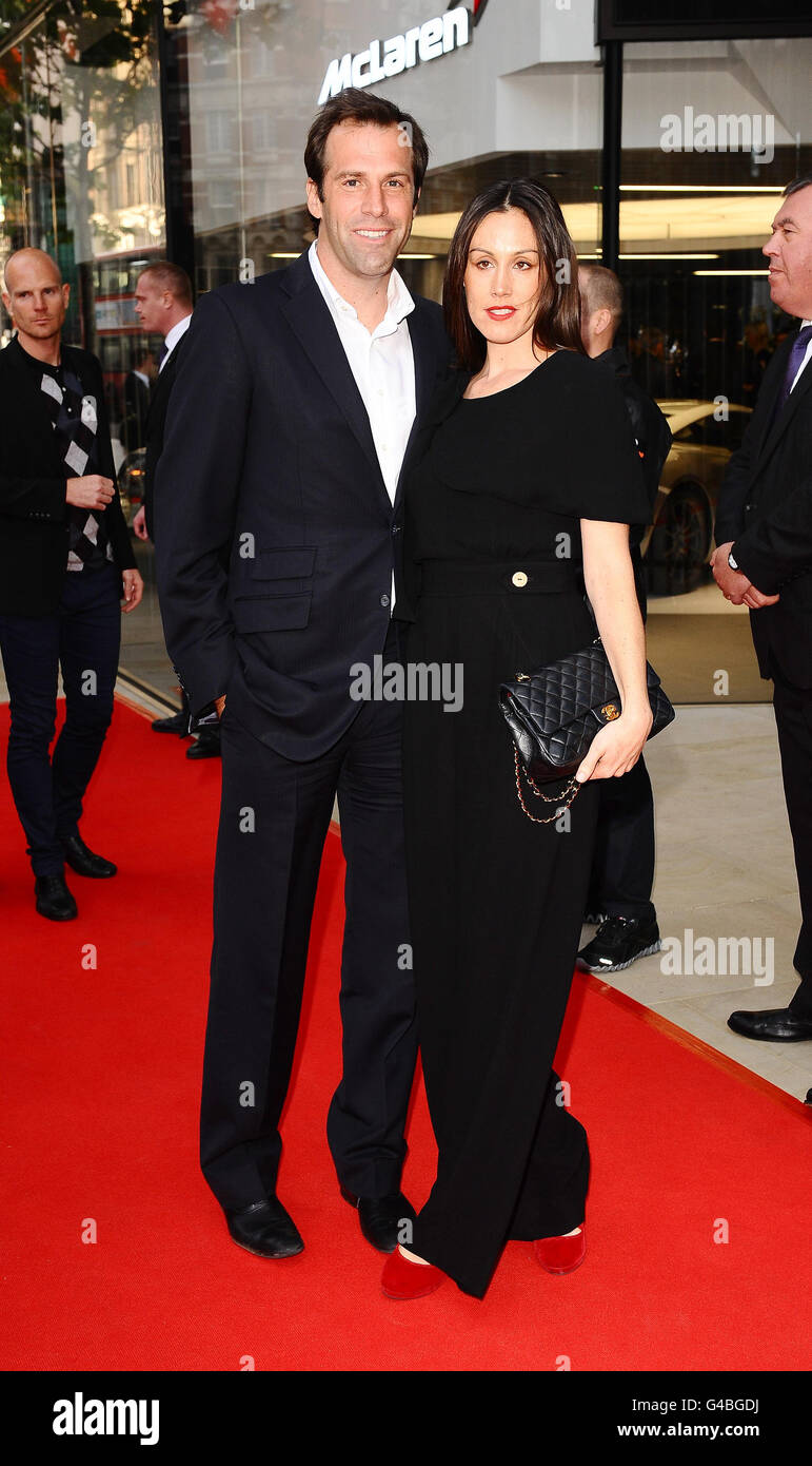 Greg rusedski and lucy rusedski hi-res stock photography and images - Alamy