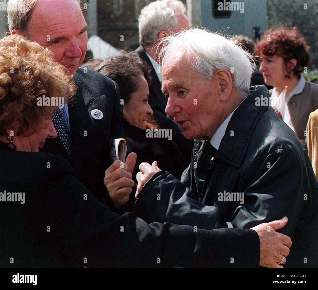 Bert Pearce (right) who was mentioned by Nelson Mandela during his ...