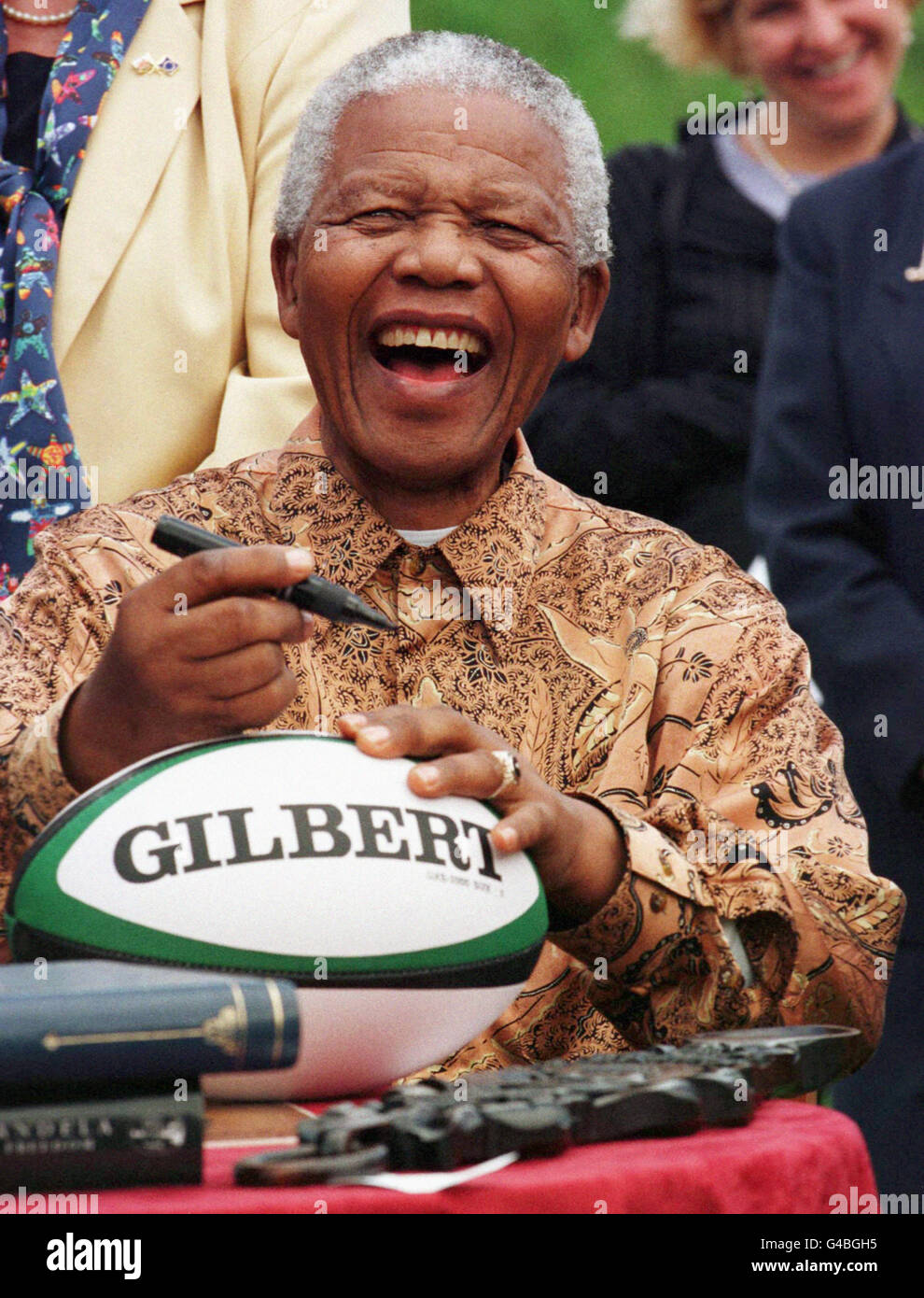 President of the south african rugby hi-res stock photography and ...