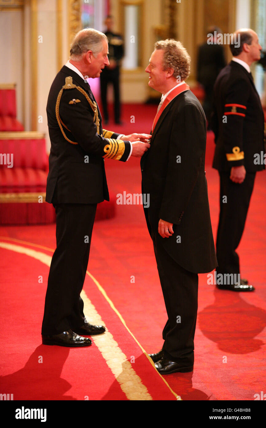 Presented by prince wales investiture ceremony hi-res stock photography ...