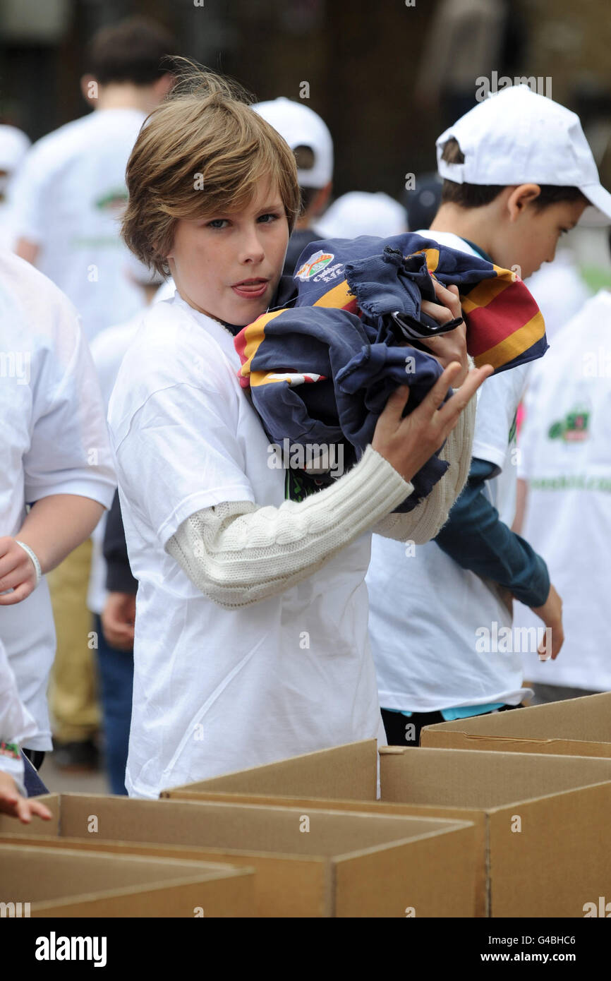 Cricket lv sos kit aid day lords cricket ground hi-res stock ...