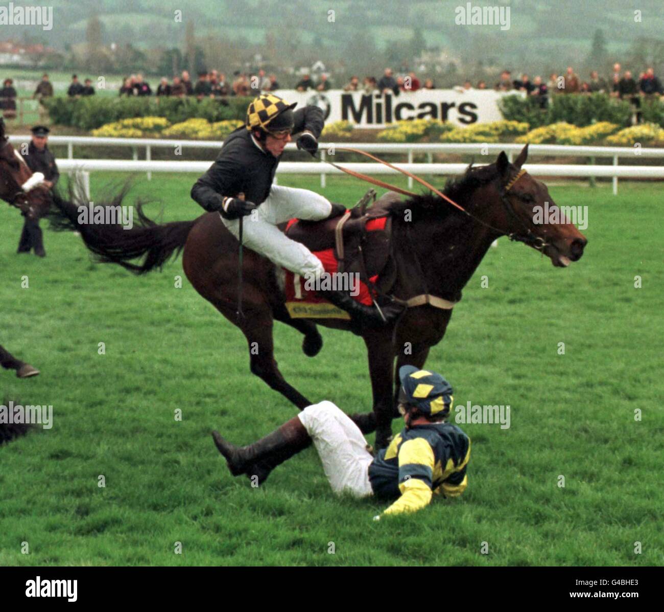 Jockey Barry Fenton on Bellator about to join Norman Williamson who had ...