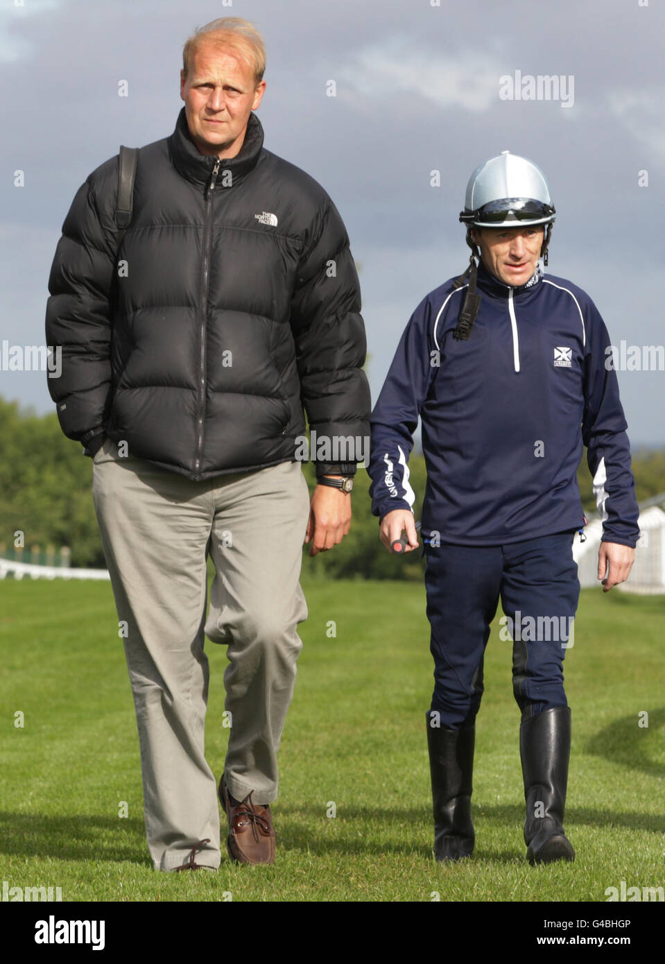 Horse Racing - Breakfast with the Stars - Epsom Stock Photo - Alamy