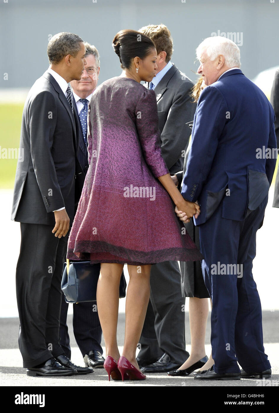 President Obama state visit to UK- Day Three Stock Photo - Alamy