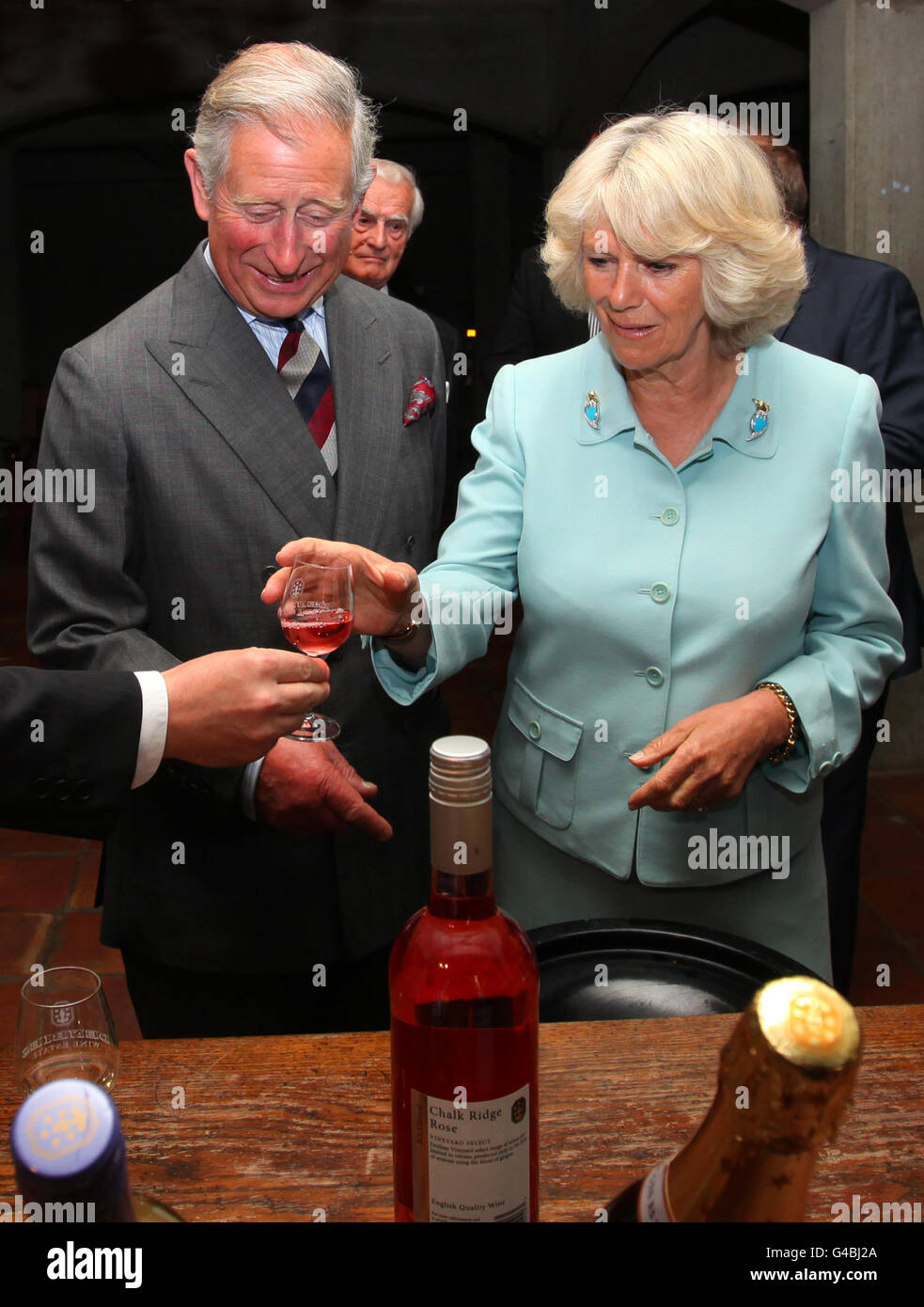 Royal visit to Surrey Stock Photo - Alamy
