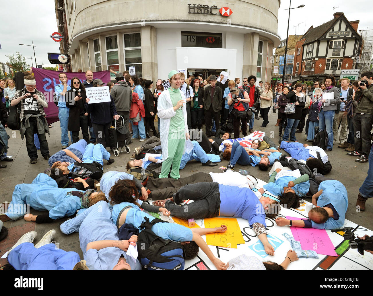 Hsbc protest uk hi-res stock photography and images - Alamy