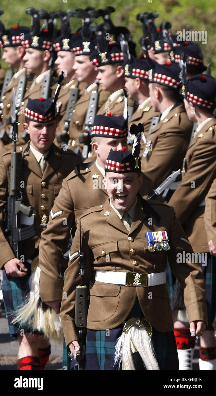 1st Battalion The Royal Regiment Of Scotland Stock Photos & 1st ...