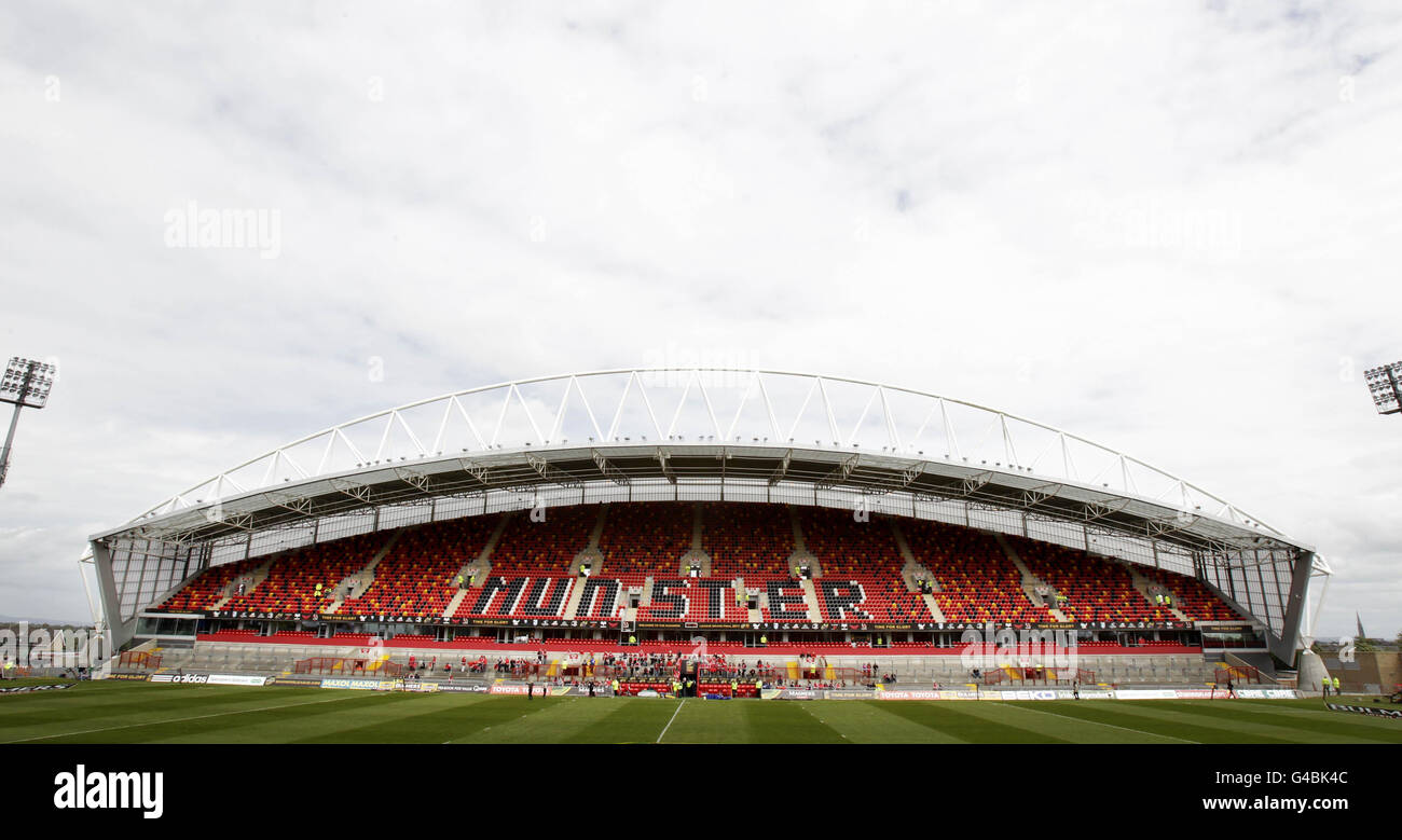 A general view of Thomond Park before the Magners League Final in ...
