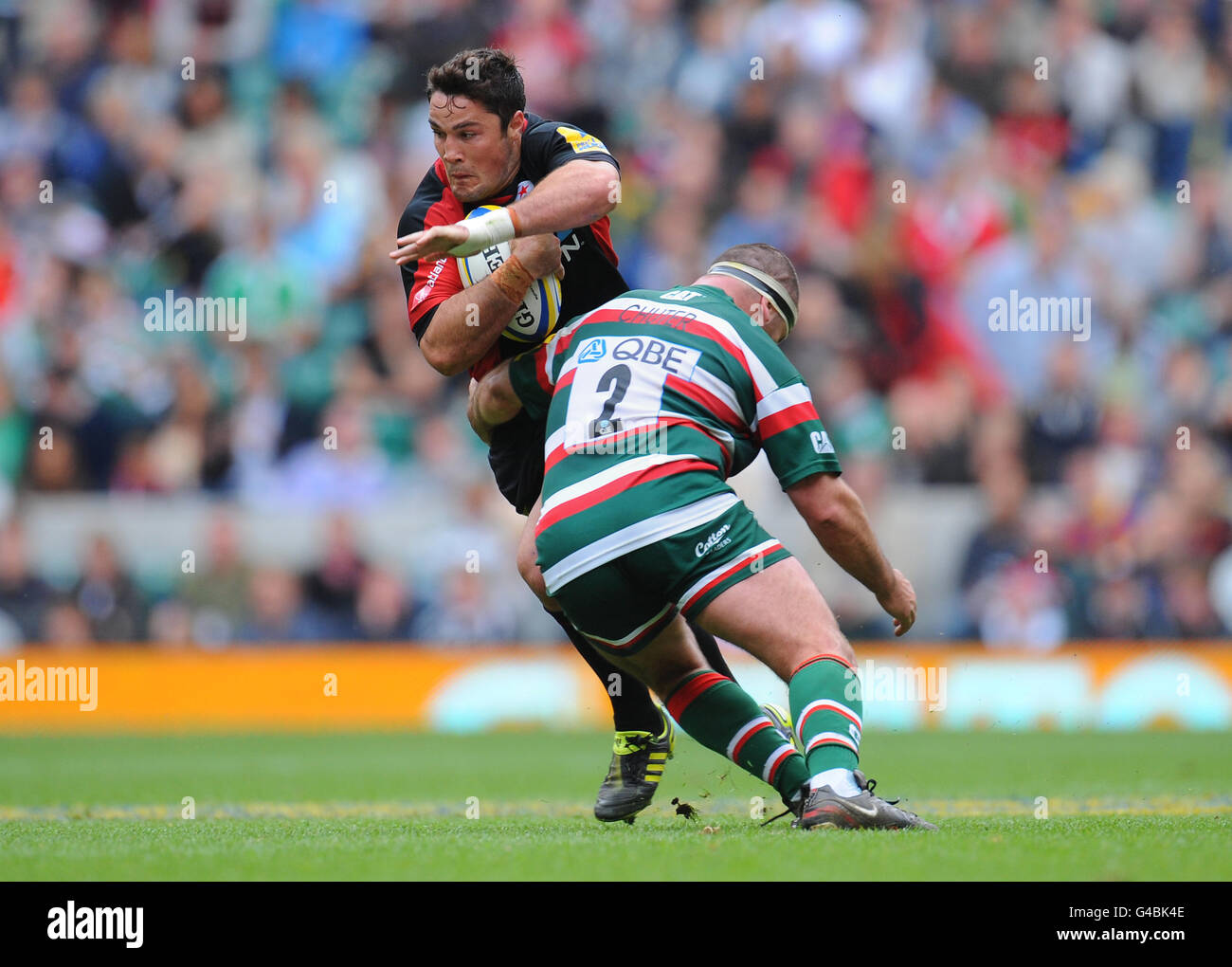 Leicester tigers george chuter hi-res stock photography and images - Alamy