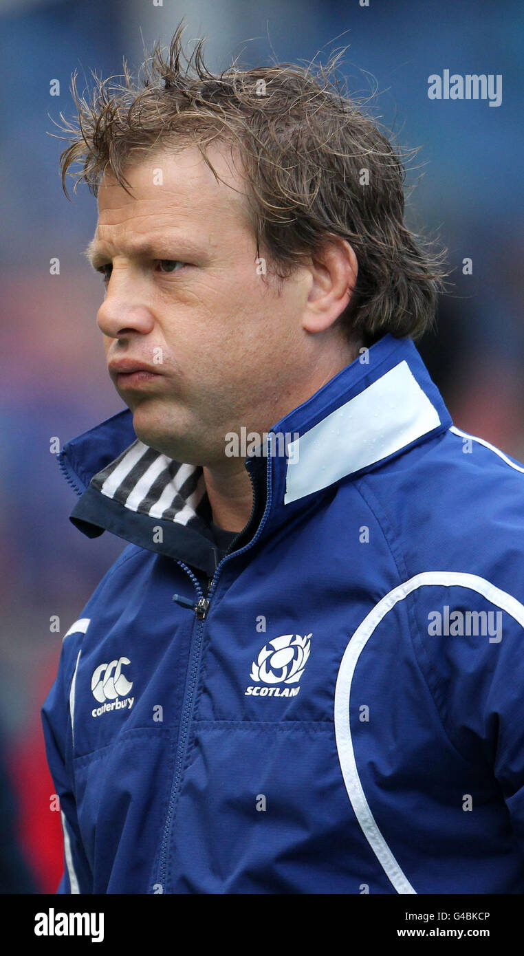Scotland coach graham shiel emirates airline edinburgh sevens ...