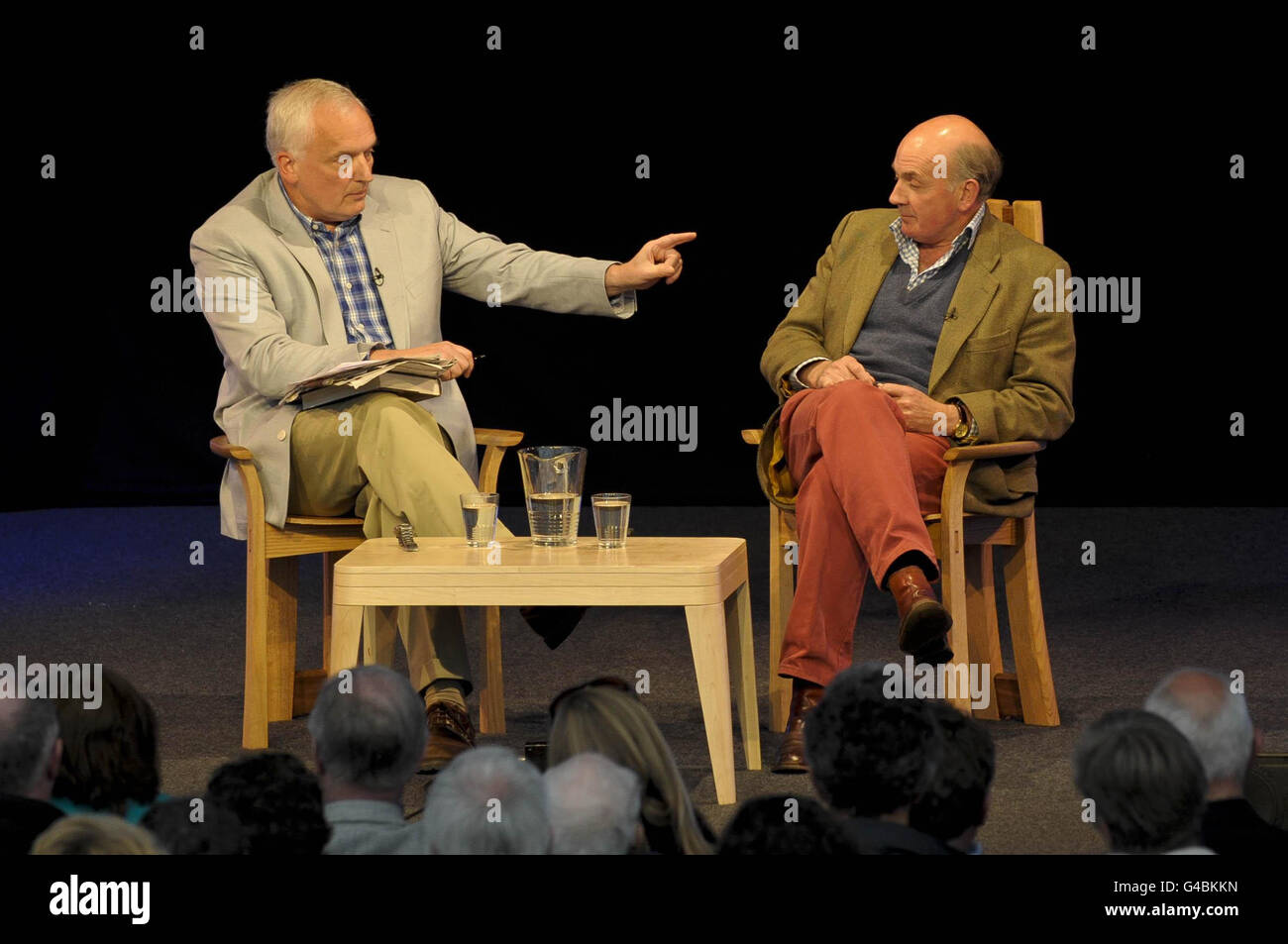 Richard dannatt arts dannatt full length speaking mangss hi-res stock ...