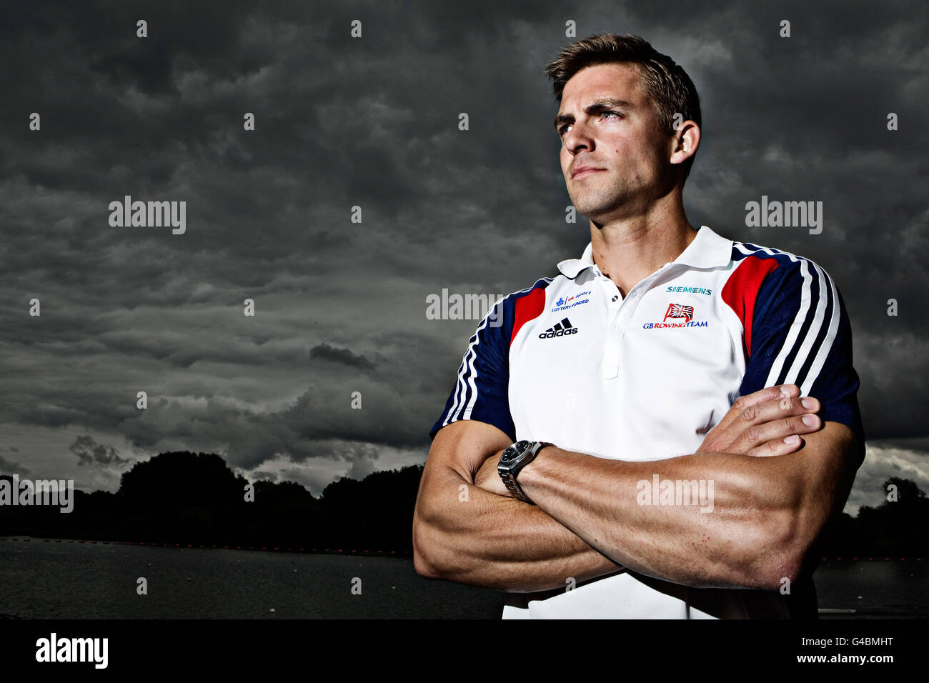 Great Britain Rower Pete Reed during the GB Rowing Team Announcement at ...