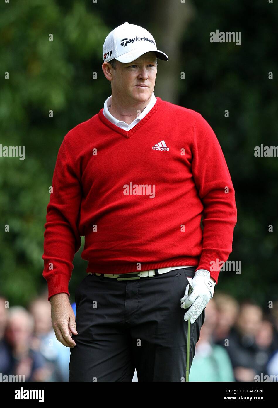 Australia's Marcus Fraser during the fourth round of the the BMW PGA ...