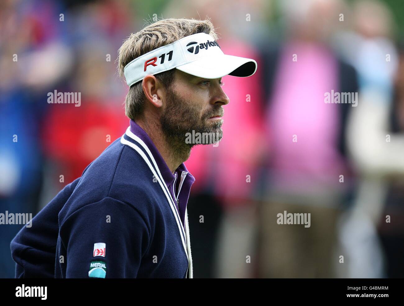 France's Raphael Jacquelin during the fourth round of the the BMW PGA ...