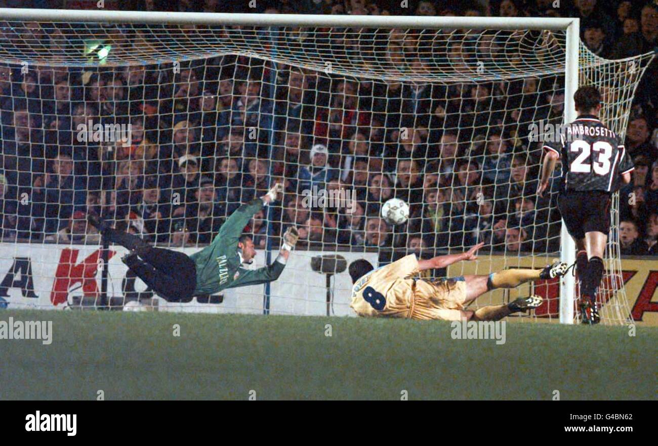 Soccer european cup winners cup semi final leg chelsea vicenza hi-res ...