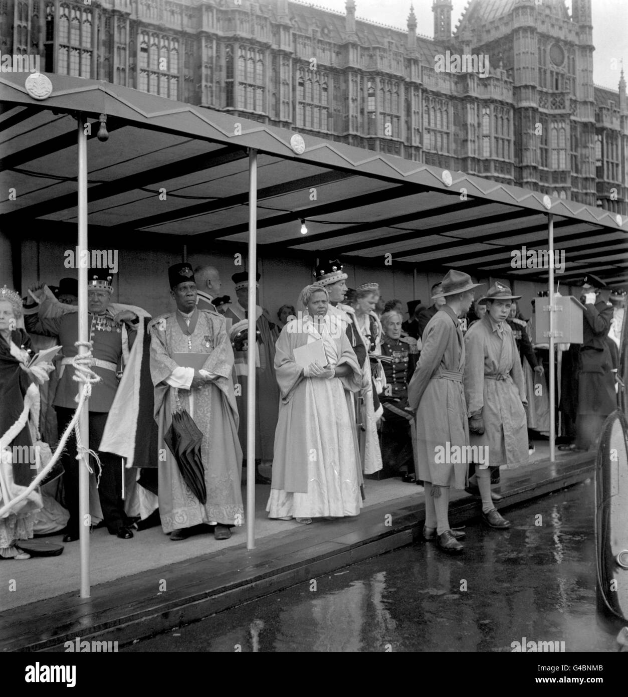 Royalty - Coronation of Queen Elizabeth II - London Stock Photo - Alamy
