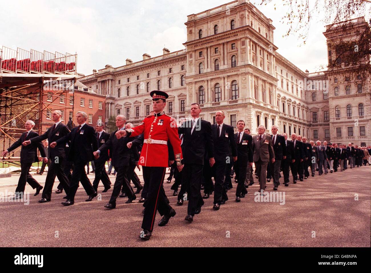 Scots Guards parade 2 Stock Photo - Alamy
