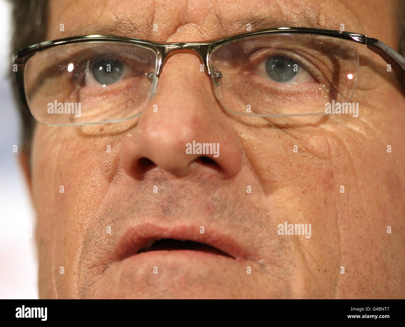 England Manager Fabio Capello Press Conference Wembley Stadium High ...