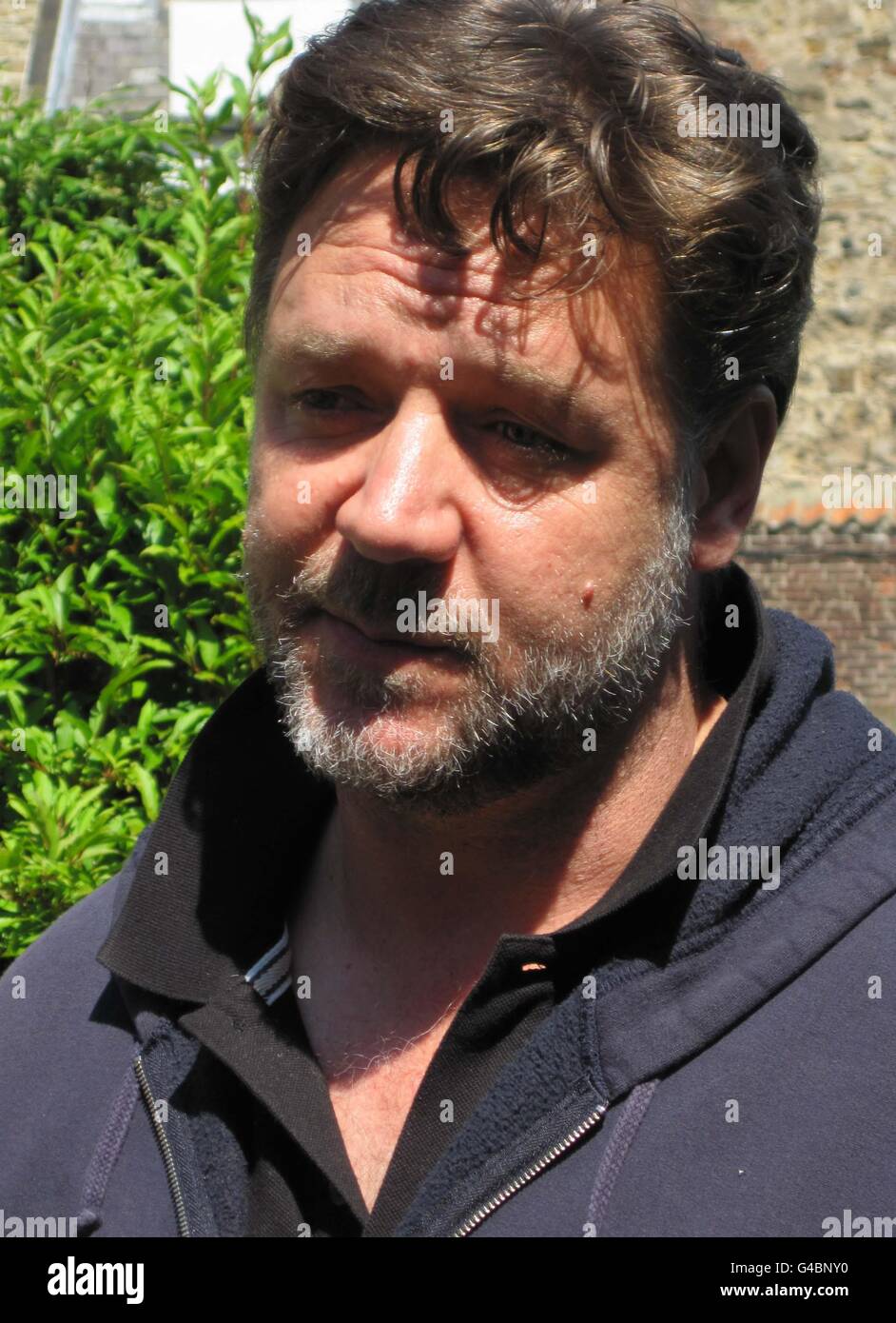 Russell Crowe at Durham University, after he gave his first acting ...