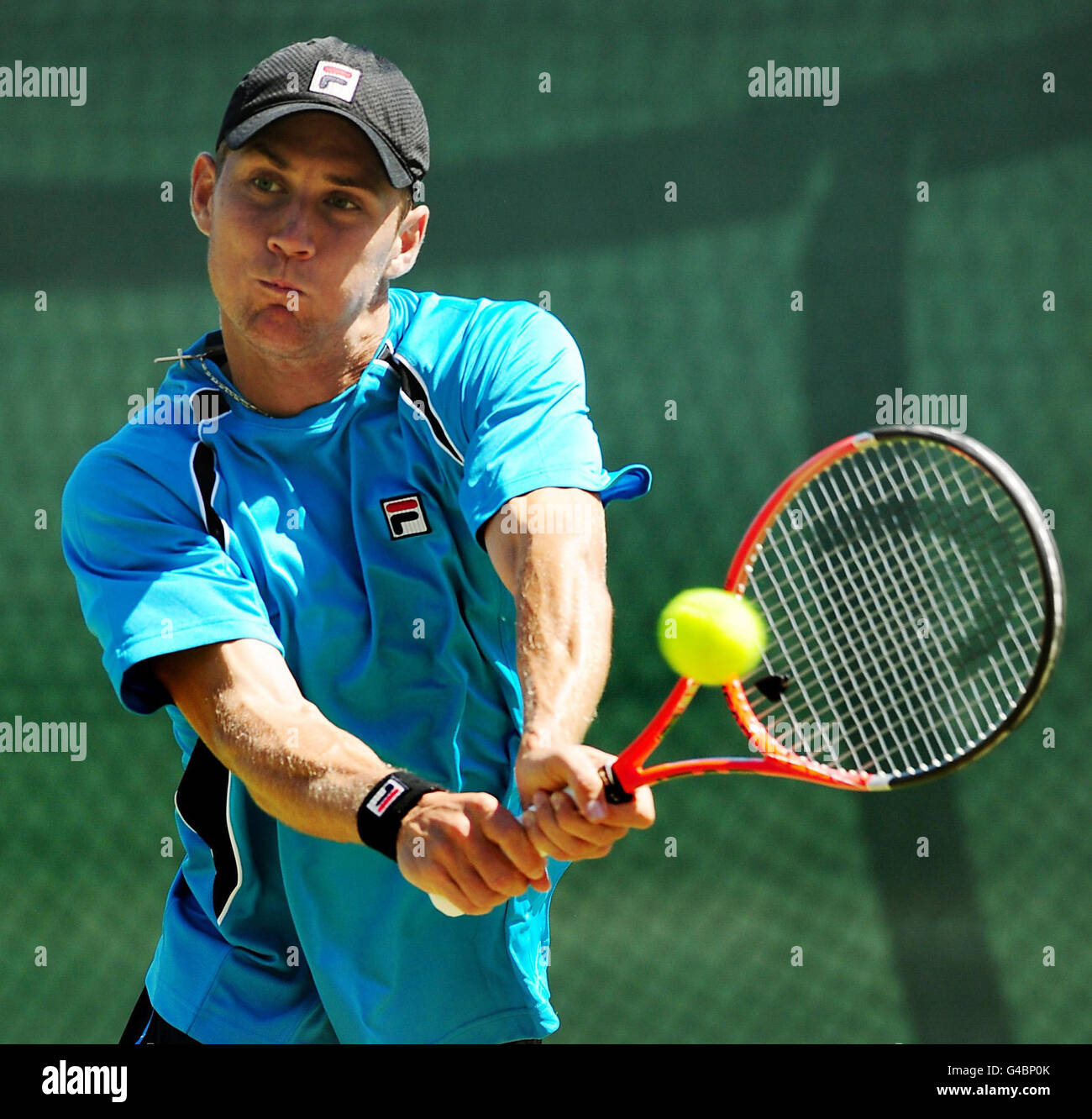 Matthew Ebden during day five of the AEGON Trophy at the Nottingham ...