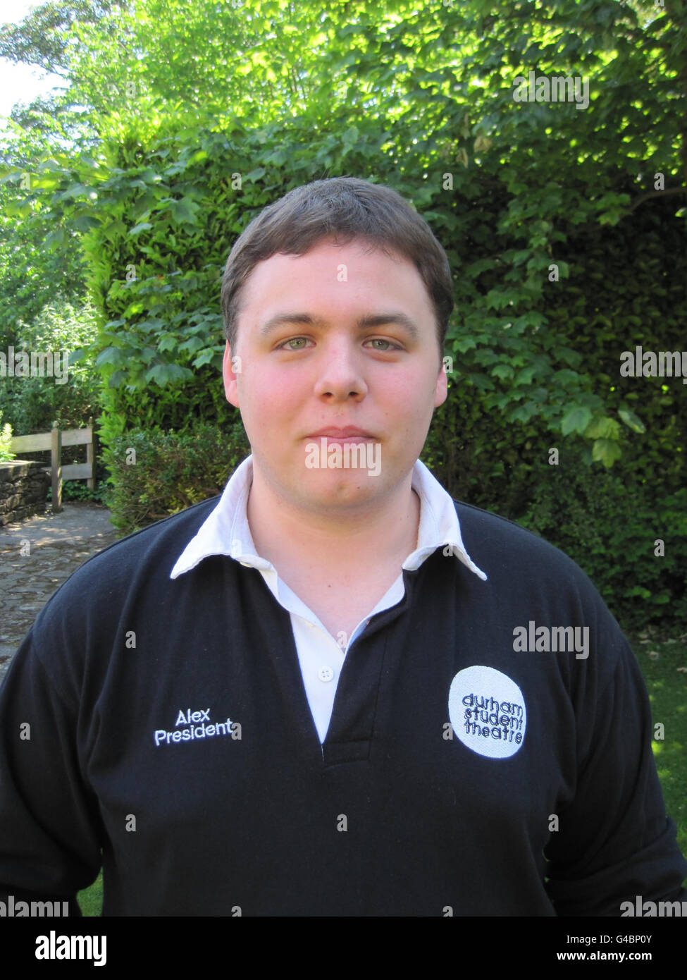 Durham Student Theatre President Alex Tweddell at Durham University ...