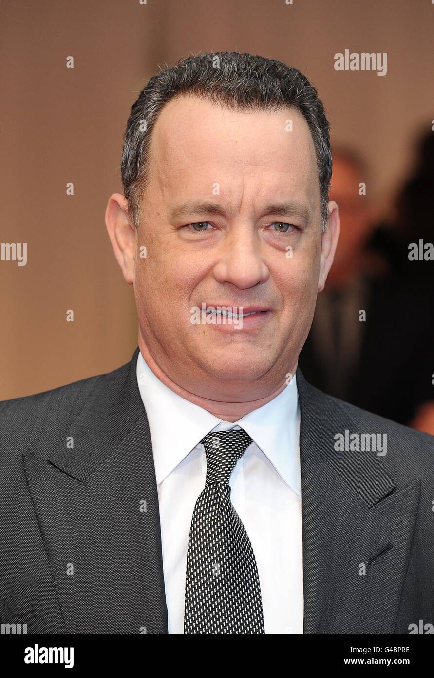 Larry Crowne World Premiere - London Stock Photo - Alamy