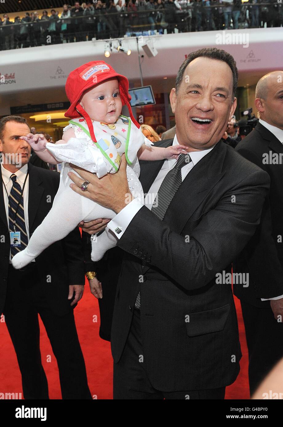 Larry Crowne World Premiere - London Stock Photo - Alamy