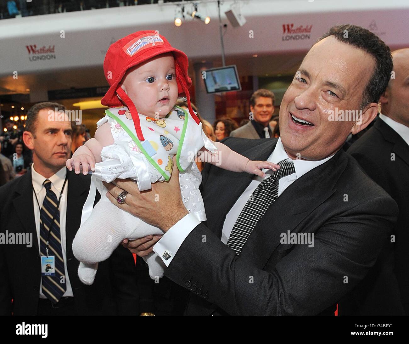 Larry Crowne World Premiere - London Stock Photo - Alamy