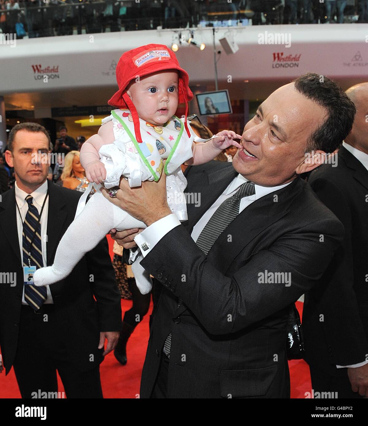 Larry Crowne World Premiere - London Stock Photo - Alamy