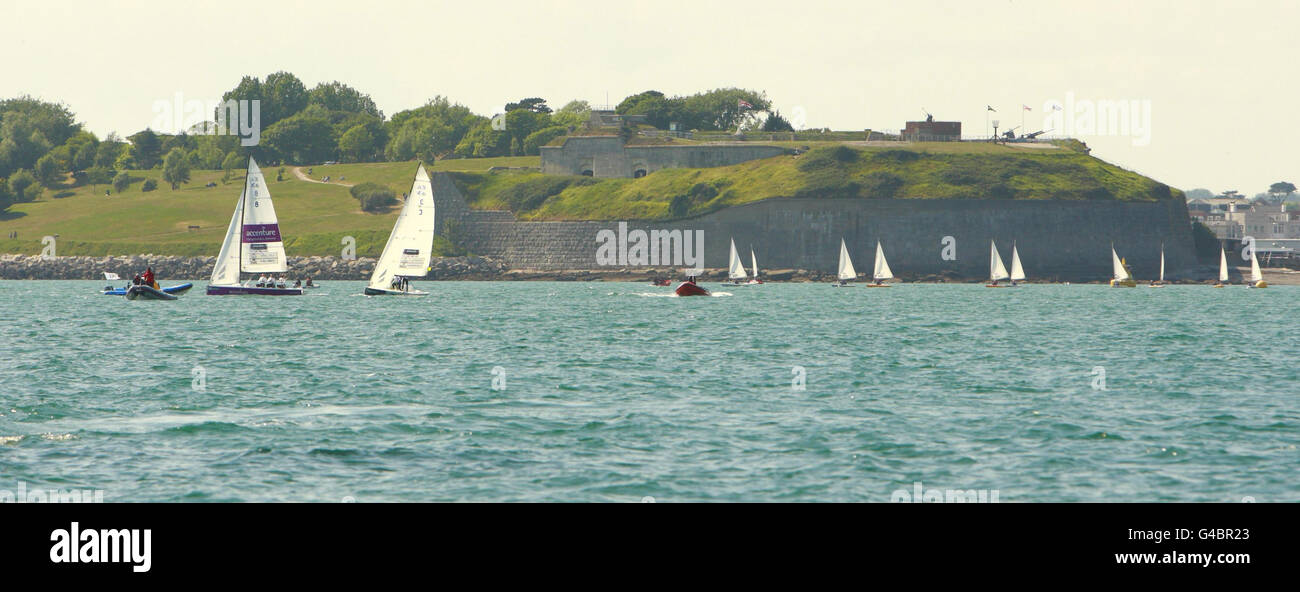 Nothe gardens weymouth dorset hi-res stock photography and images - Alamy