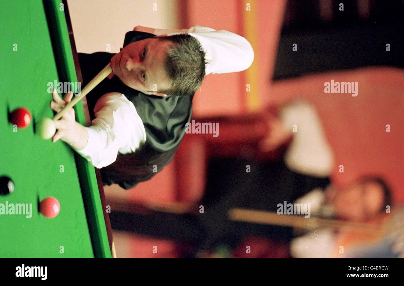 Snooker John Higgins 2 Stock Photo - Alamy