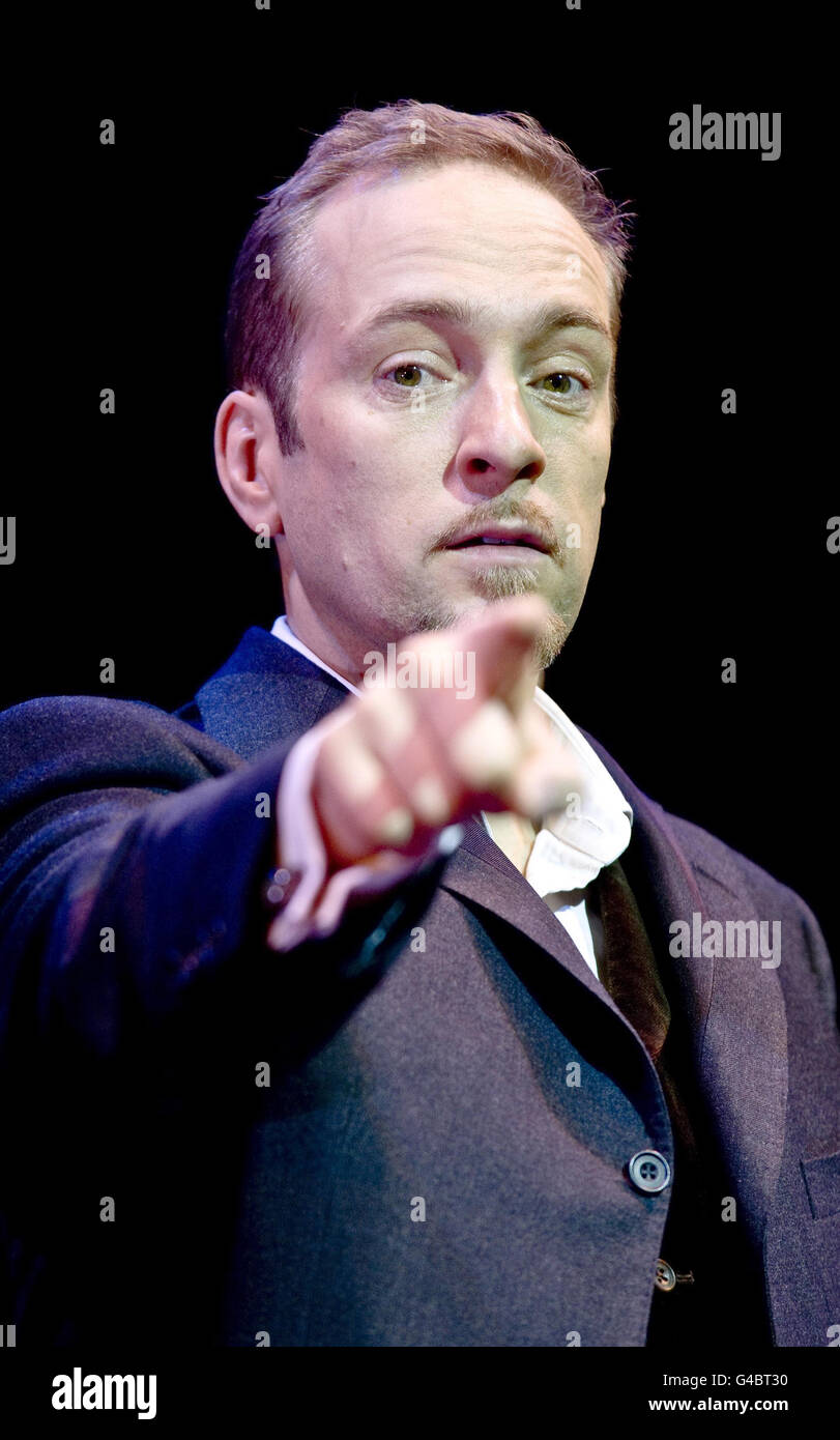 Derren Brown stars in his new show Svengali at the Shaftesbury Theatre ...
