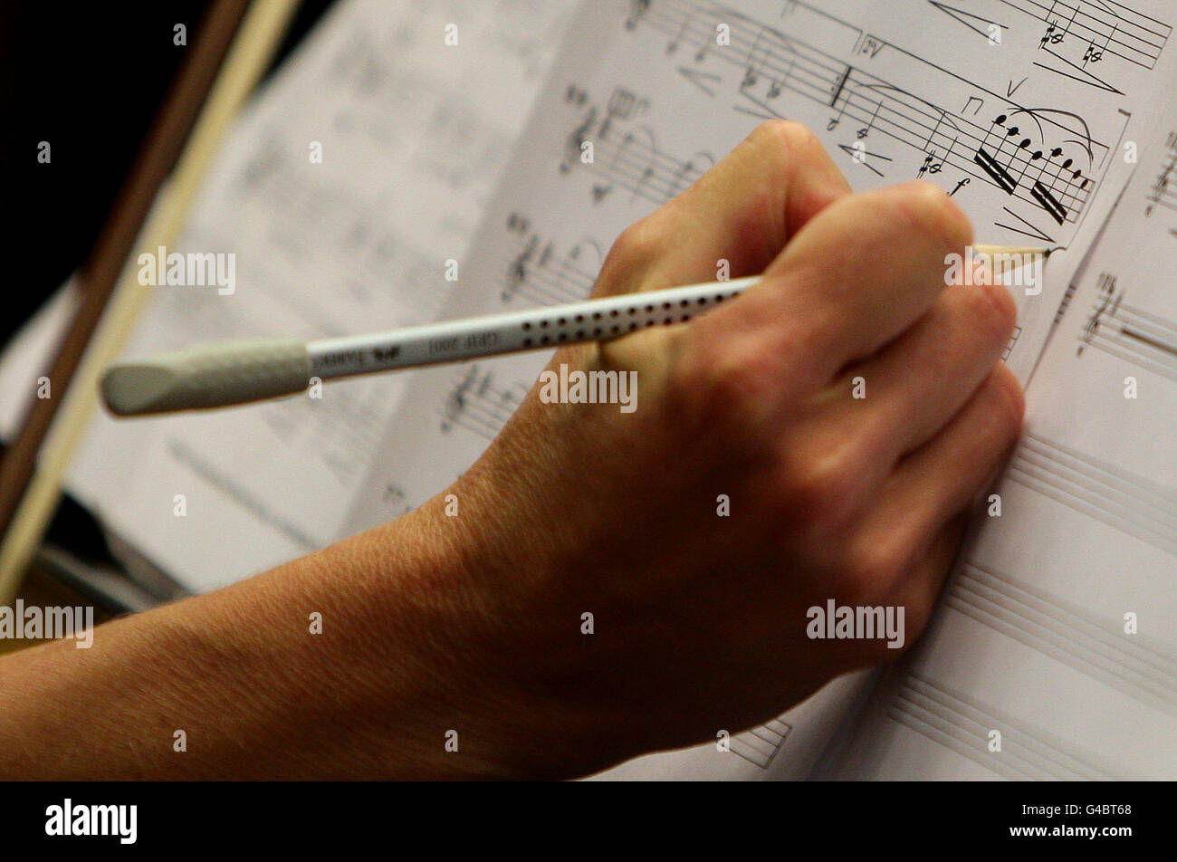 Rehearse with conductor robert ziegler at the bbc philharmonic studio ...