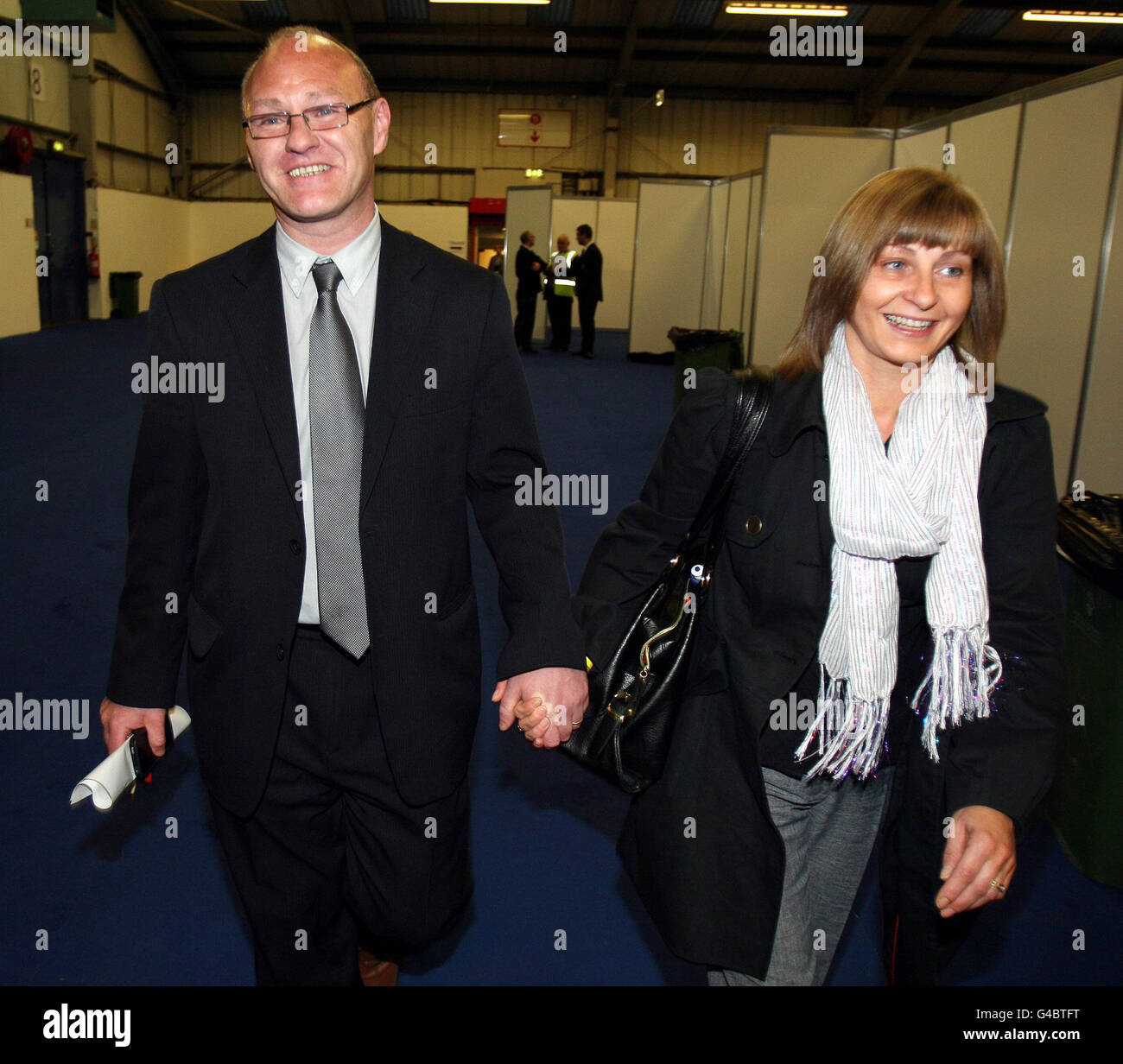 Candidate Paul Maskey of Sinn Fein, and Belfast city councillor, with ...