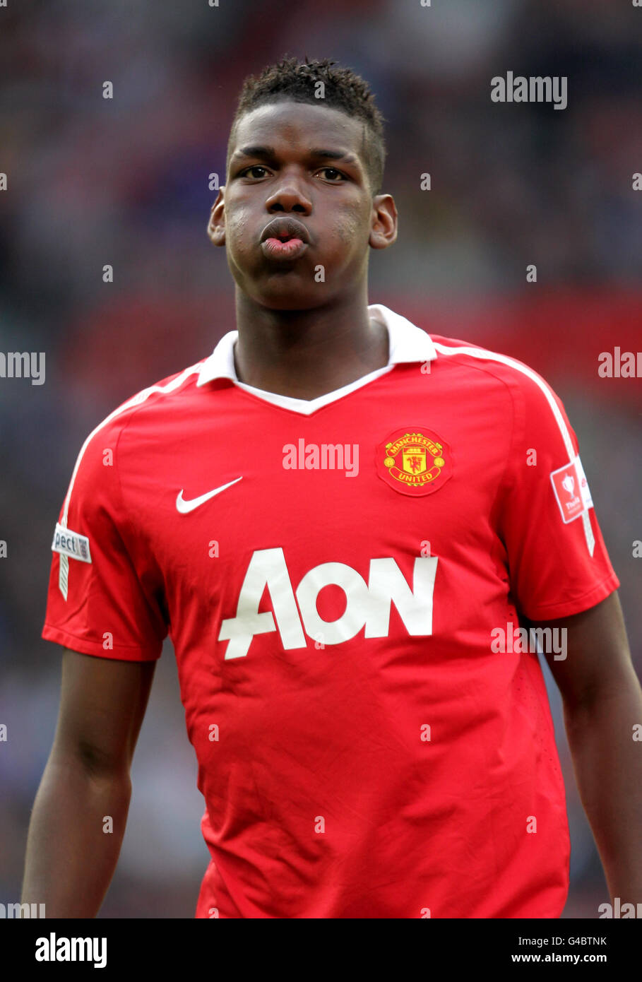 Paul pogba manchester united youth hi-res stock photography and images ...