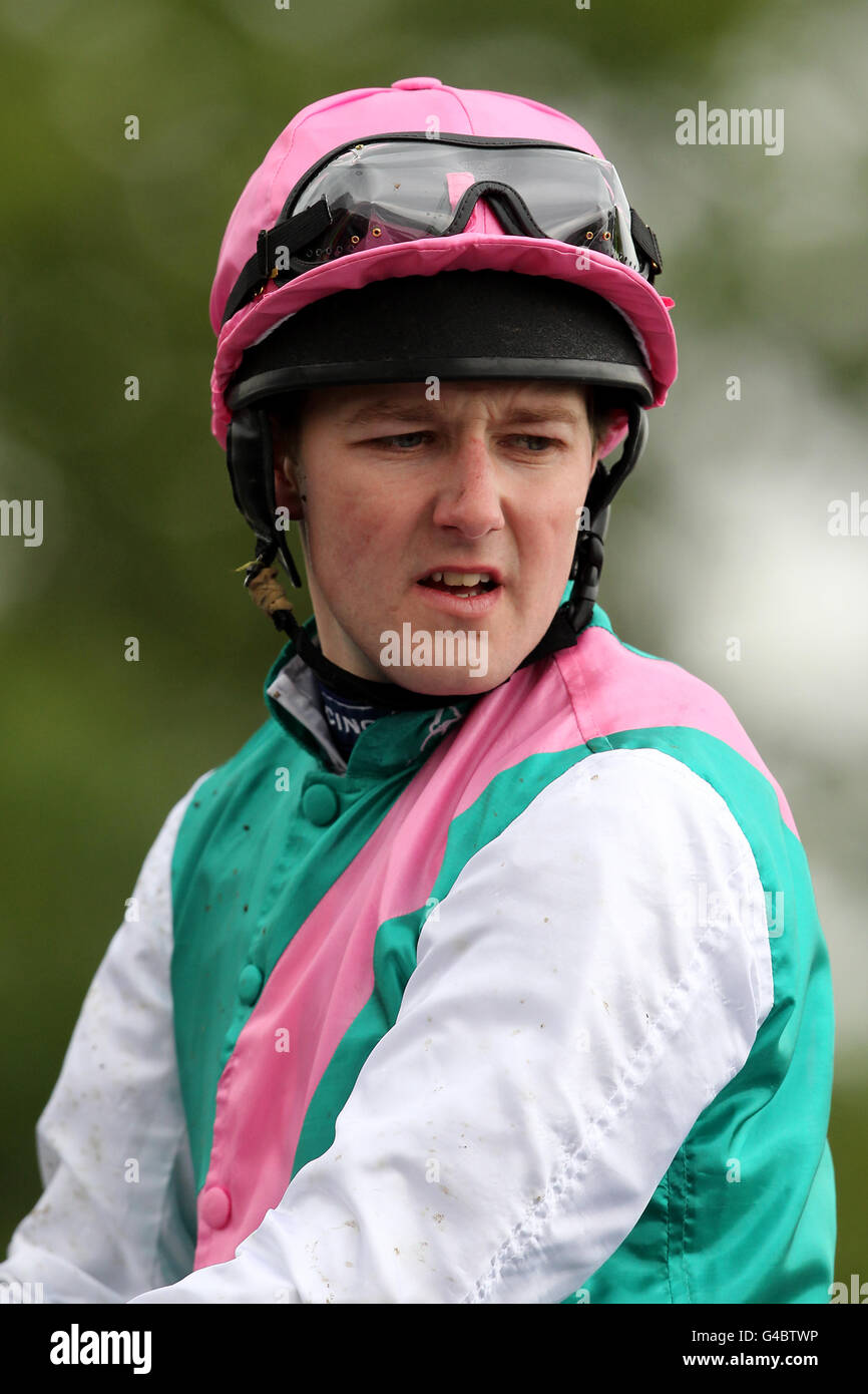 Jockey Tom Queally At Newmarket Racecourse High Resolution Stock ...